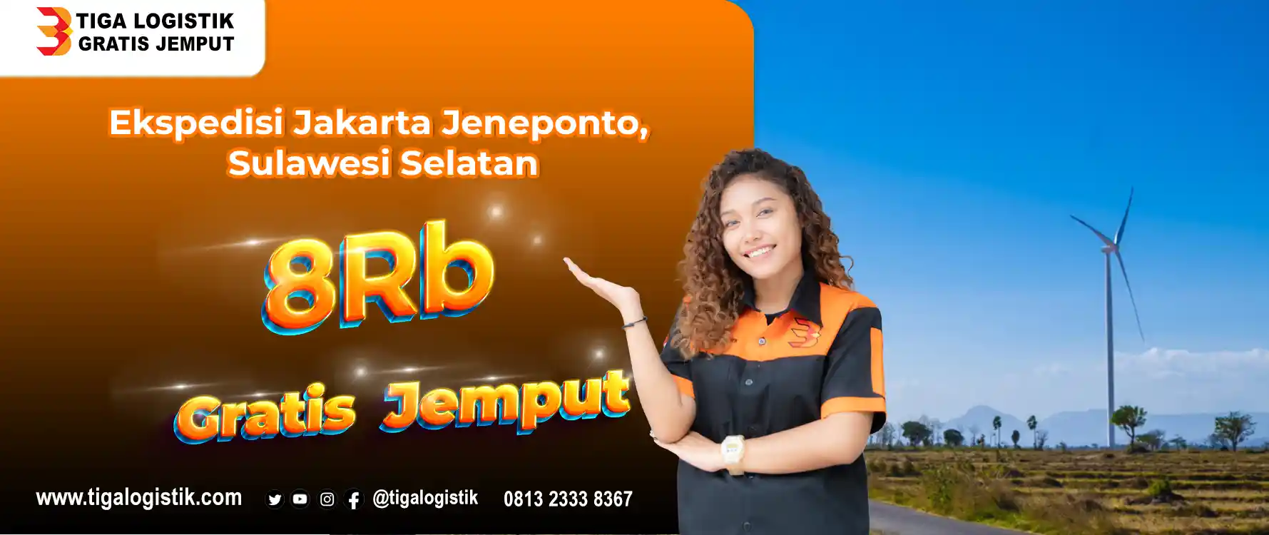 Ekspedisi Jakarta Jeneponto 8500/kg Gratis Penjemputan - Jasa Ekspedisi Terdekat